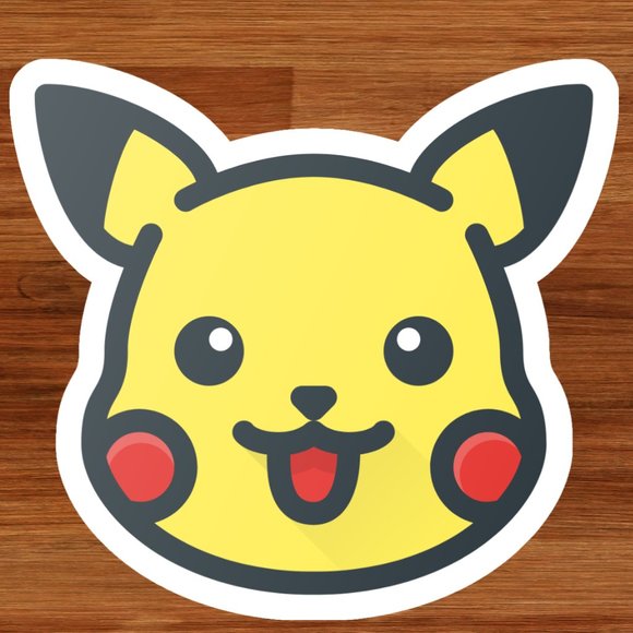 Office | Pikachu Vinyl Stickerbundle 5 Stickers For 1 Off | Poshmark
